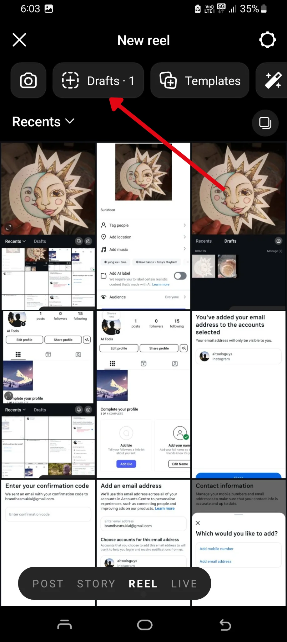 How to Find Drafts on Instagram: Step-by-Step